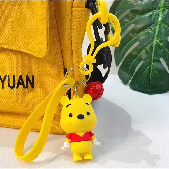 Accessories | Winnie Pooh Bear 3d Keychain Pendant Keyring | Poshmark